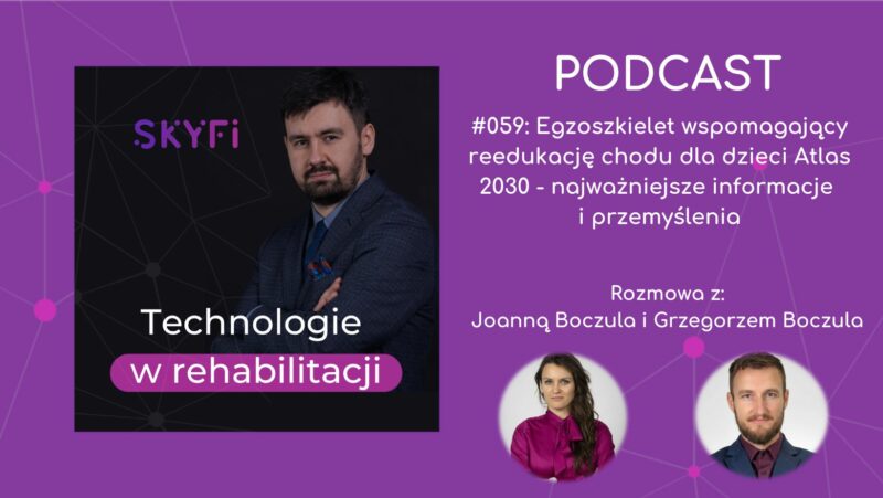 #059: Egzoszkielet wspomagający reedukację chodu dla dzieci Atlas 2030 ...
